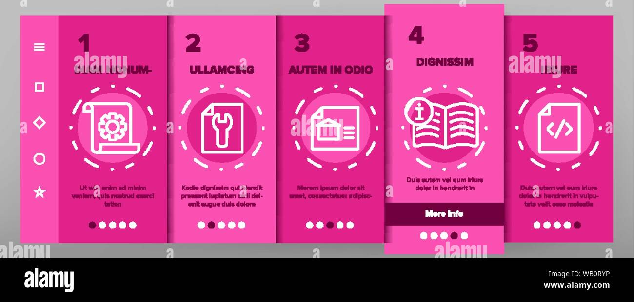 Technical Documentation Onboarding Vector Stock Vector Image & Art - Alamy