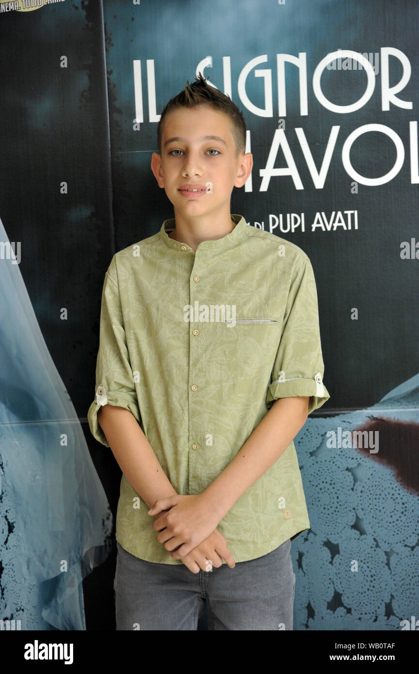 Roma, Photocall del film Il Signor DiavoloPictured Filippo Franchini ...