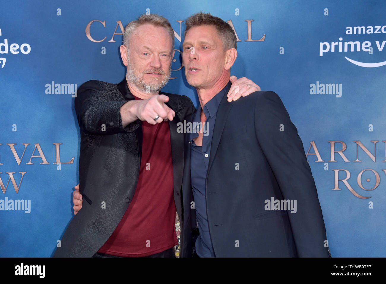 Los Angeles, USA. 21st Aug, 2019. Jared Harris and Jamie Harris at the ...