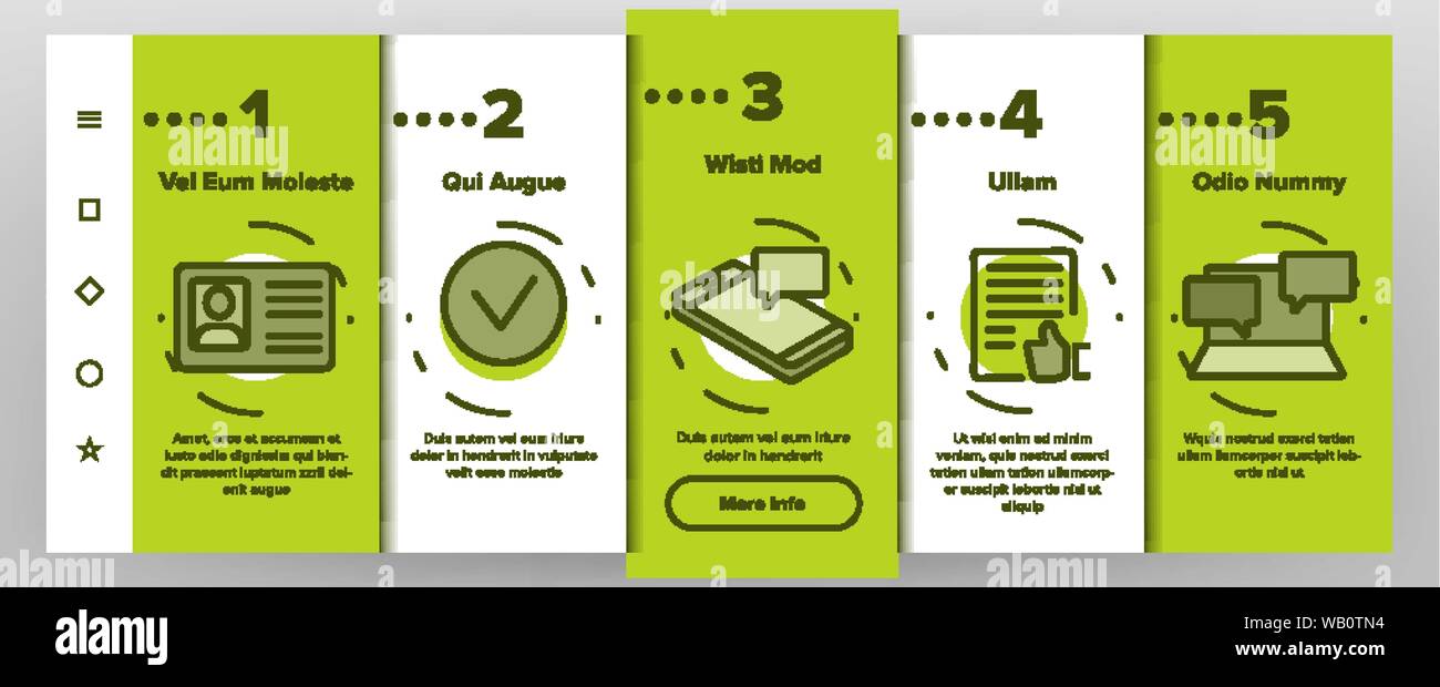 Social Media Onboarding Vector Stock Vector Image & Art - Alamy