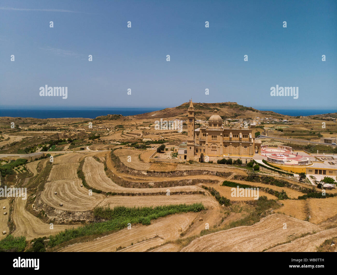 Basilica of the National Shrine of the Blessed Virgin of Ta' Pinu on ...