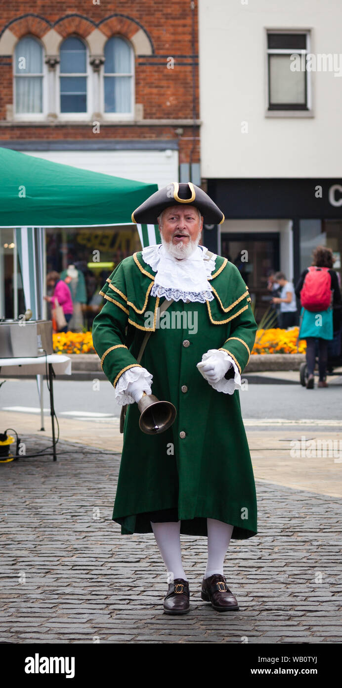 Town crier uniform hi-res stock photography and images - Alamy