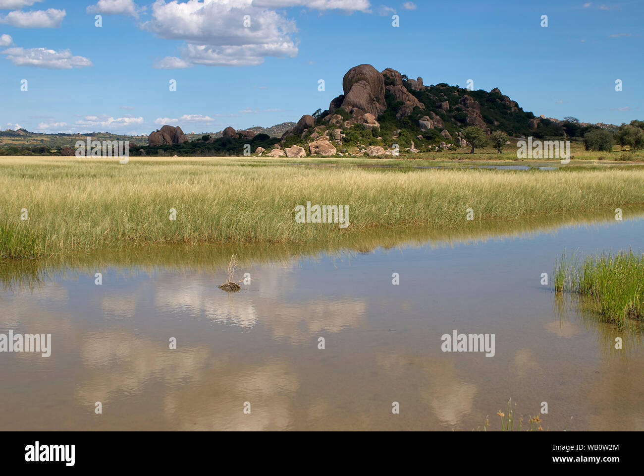 Rock formations near Nala off the Dodoma - Singida road in the Manyara ...