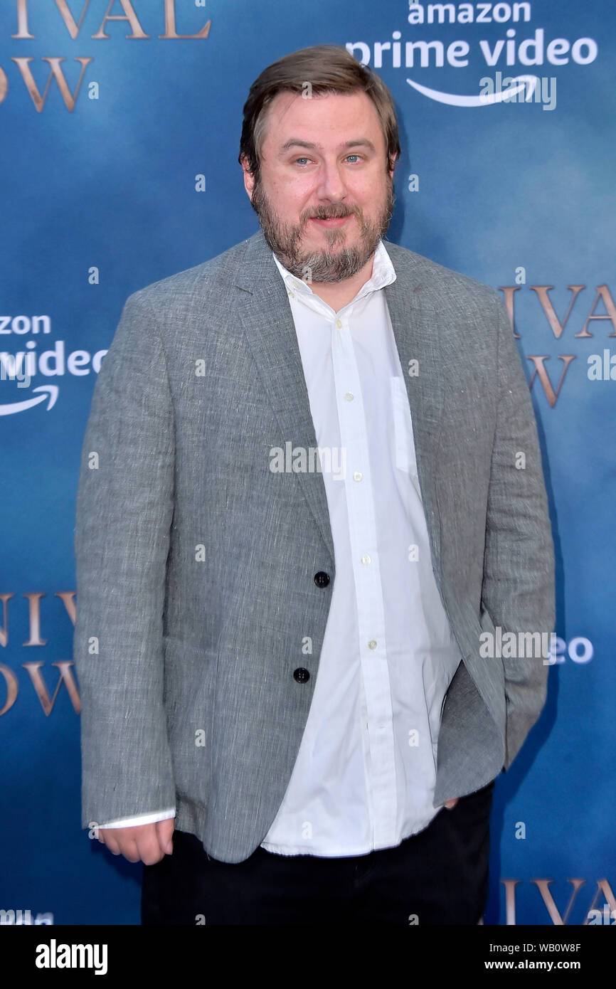 Los Angeles, USA. 21st Aug, 2019. Travis Beacham at the premiere of the ...