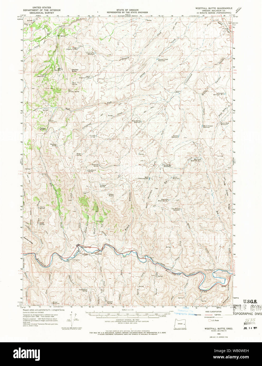 Map of westfall oregon hi-res stock photography and images - Alamy