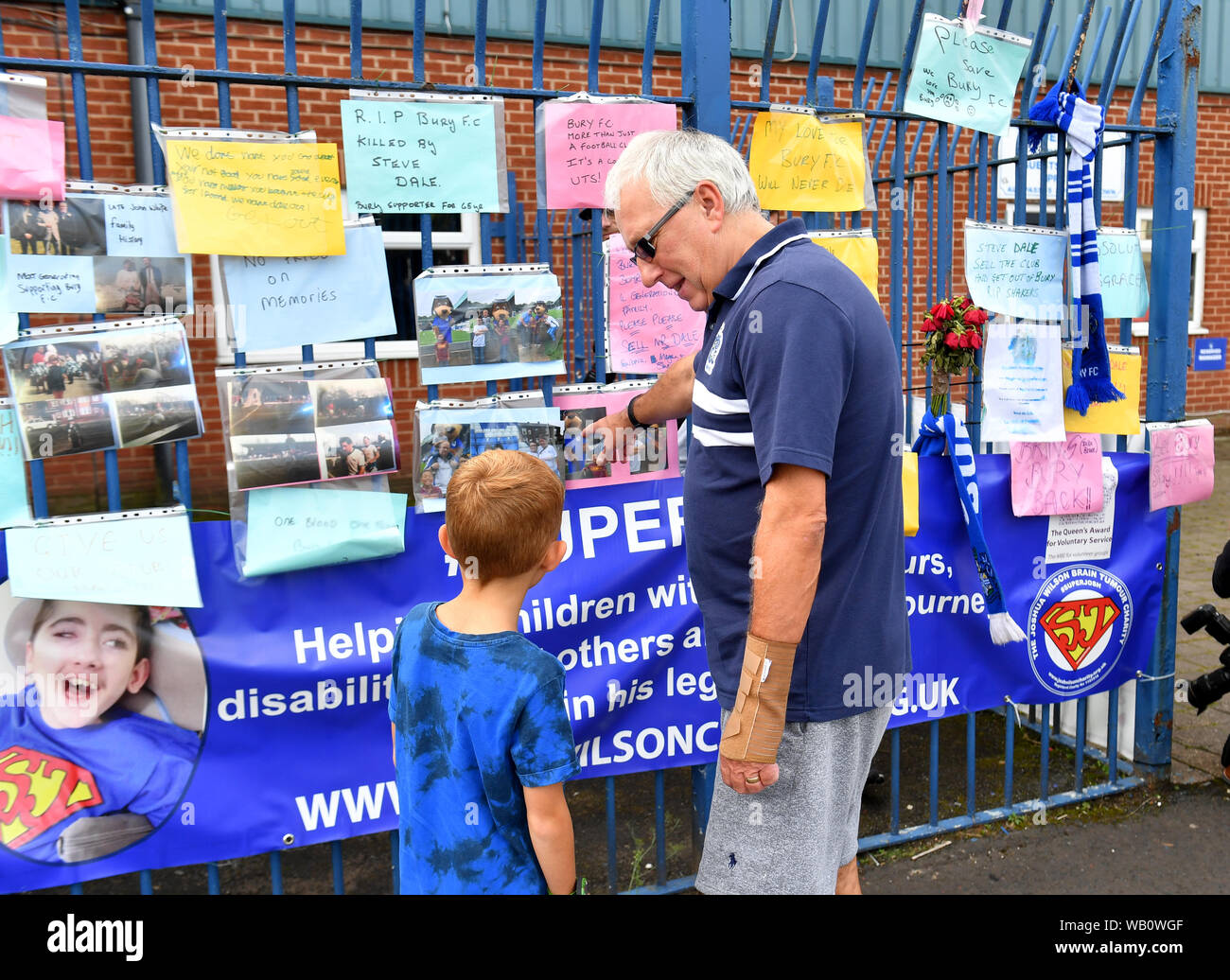 Home bury fc hi-res stock photography and images - Alamy