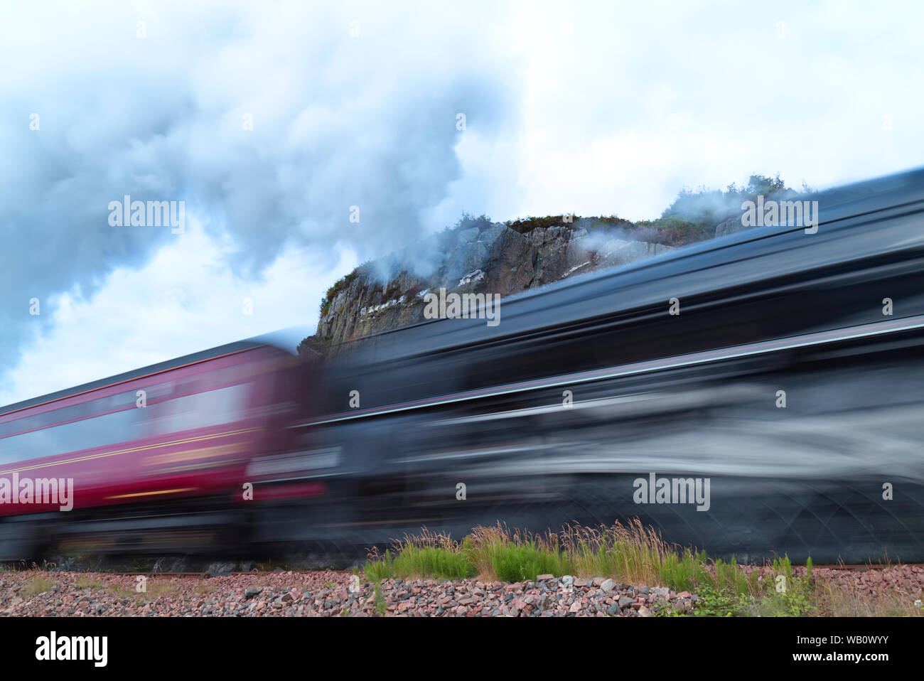 Steam locomotive scotland hi-res stock photography and images - Alamy