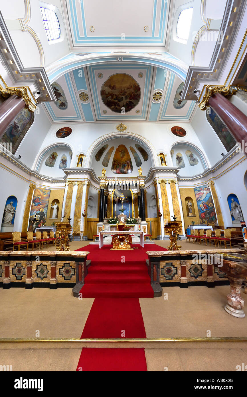 London, England, UK. St Peter's Italian Church (Roman Catholic ...