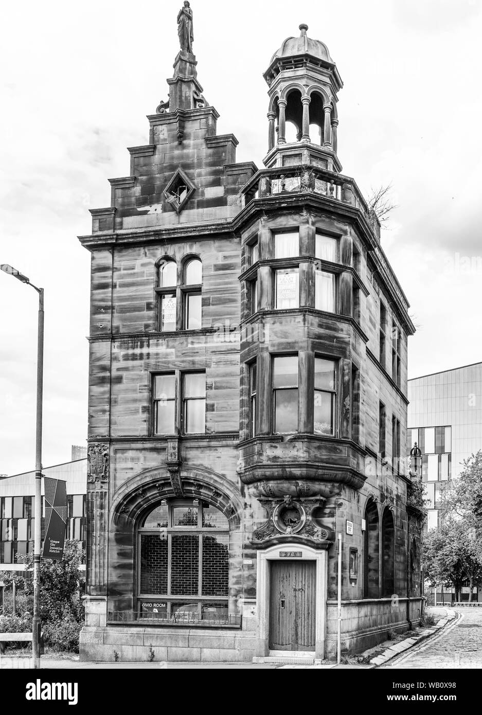 Old glasgow Black and White Stock Photos & Images - Alamy