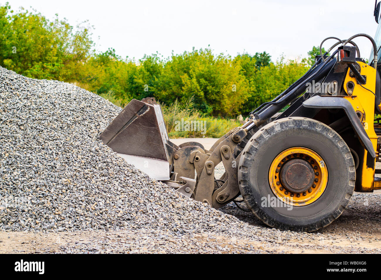 Hydraulic mining quarry hi-res stock photography and images - Alamy