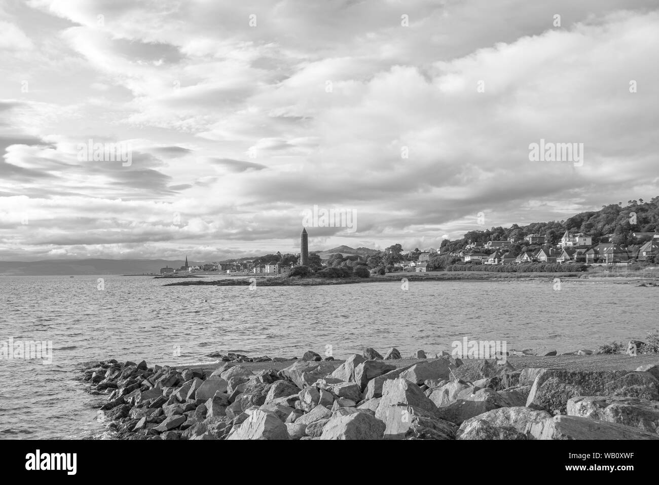 Ailsa craig from arran Black and White Stock Photos & Images - Alamy
