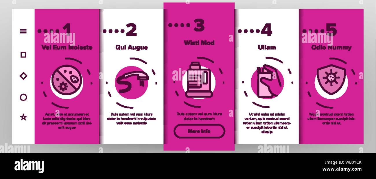 Sanitation Onboarding Vector Stock Vector Image & Art - Alamy