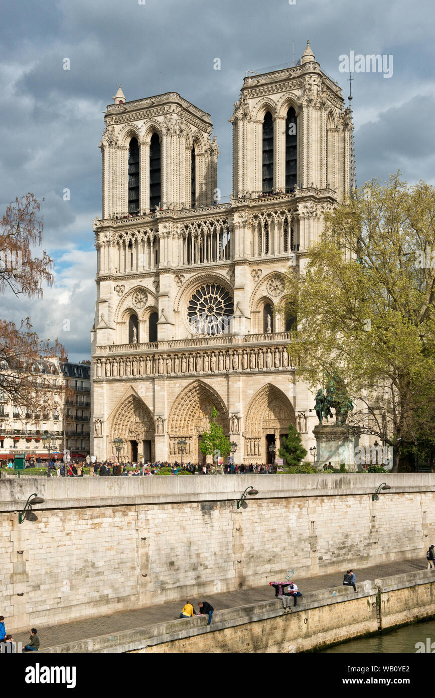 Notre-Dame Cathedral, Paris, France Stock Photo - Alamy