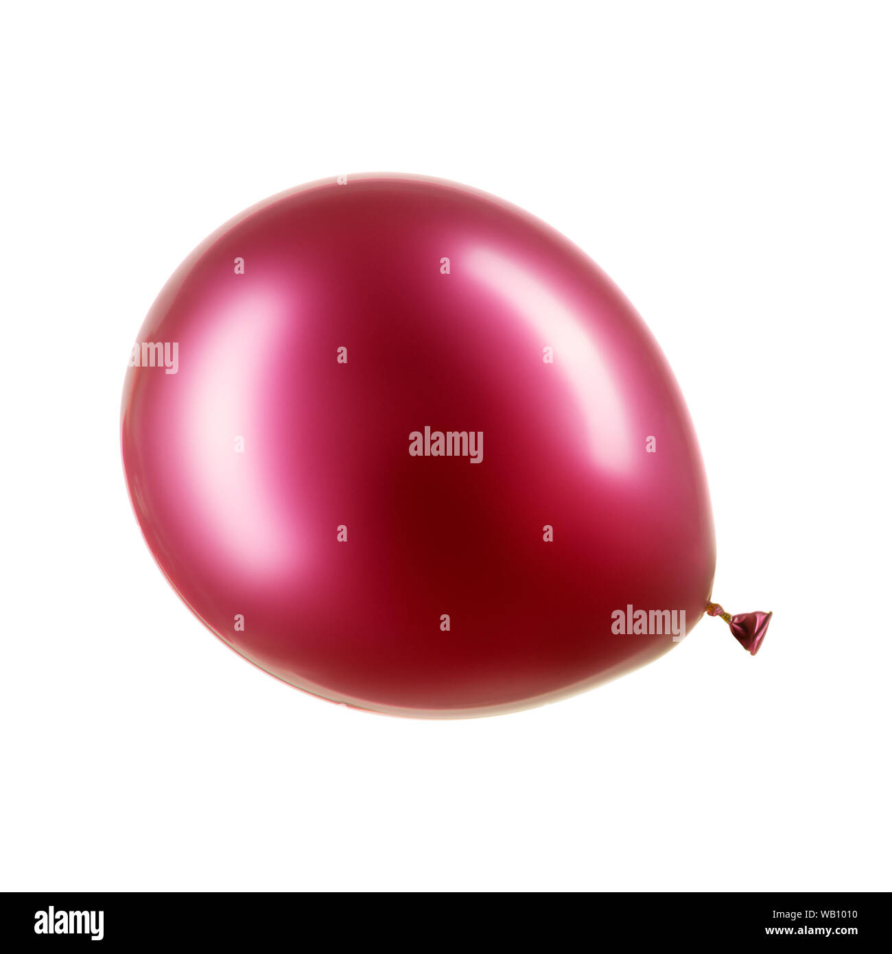 Single deep pink helium balloon, element of decorations Stock Photo - Alamy