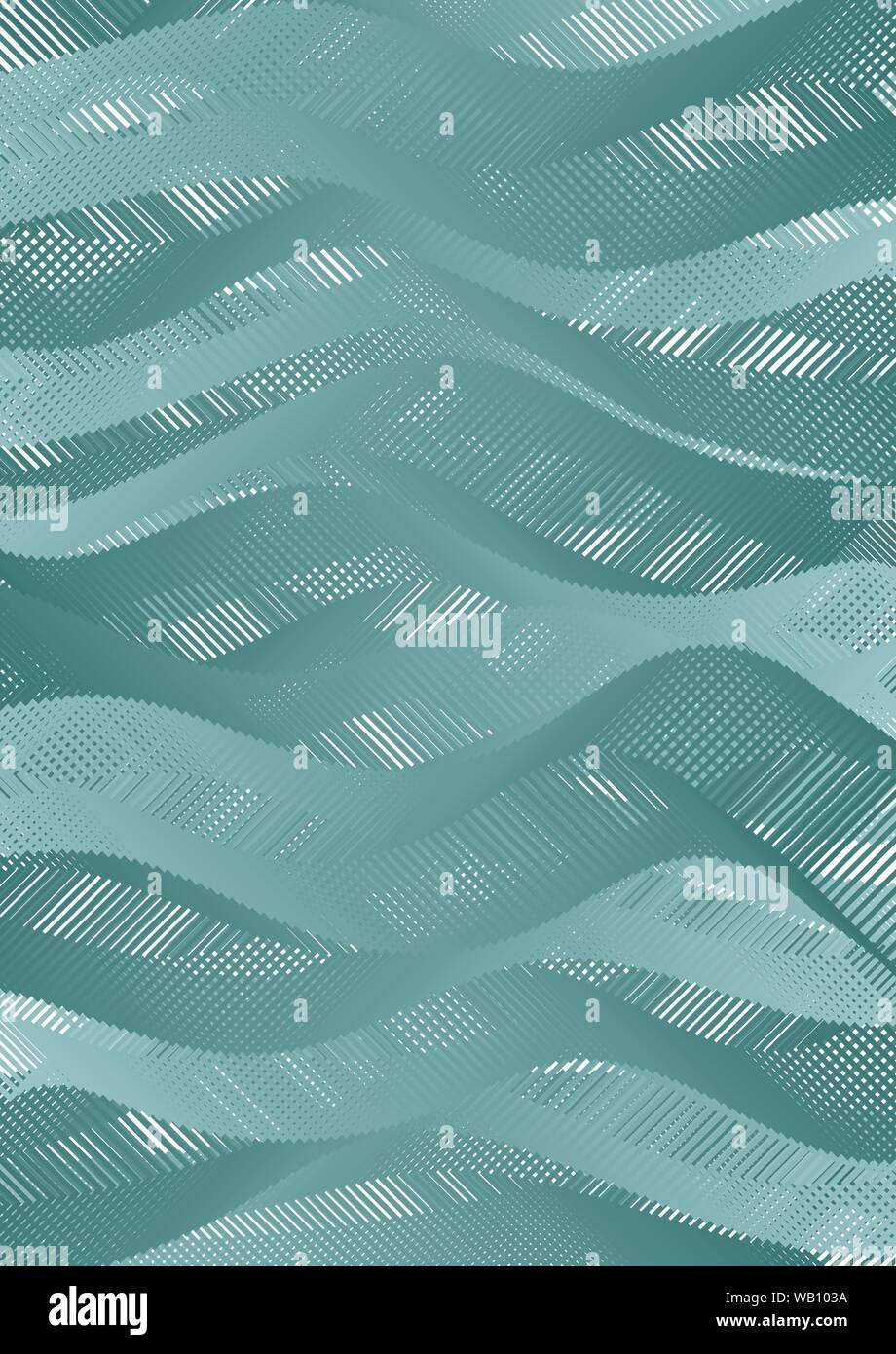 Vector abstract background with aqua web of lines on white. EPS10 Stock ...