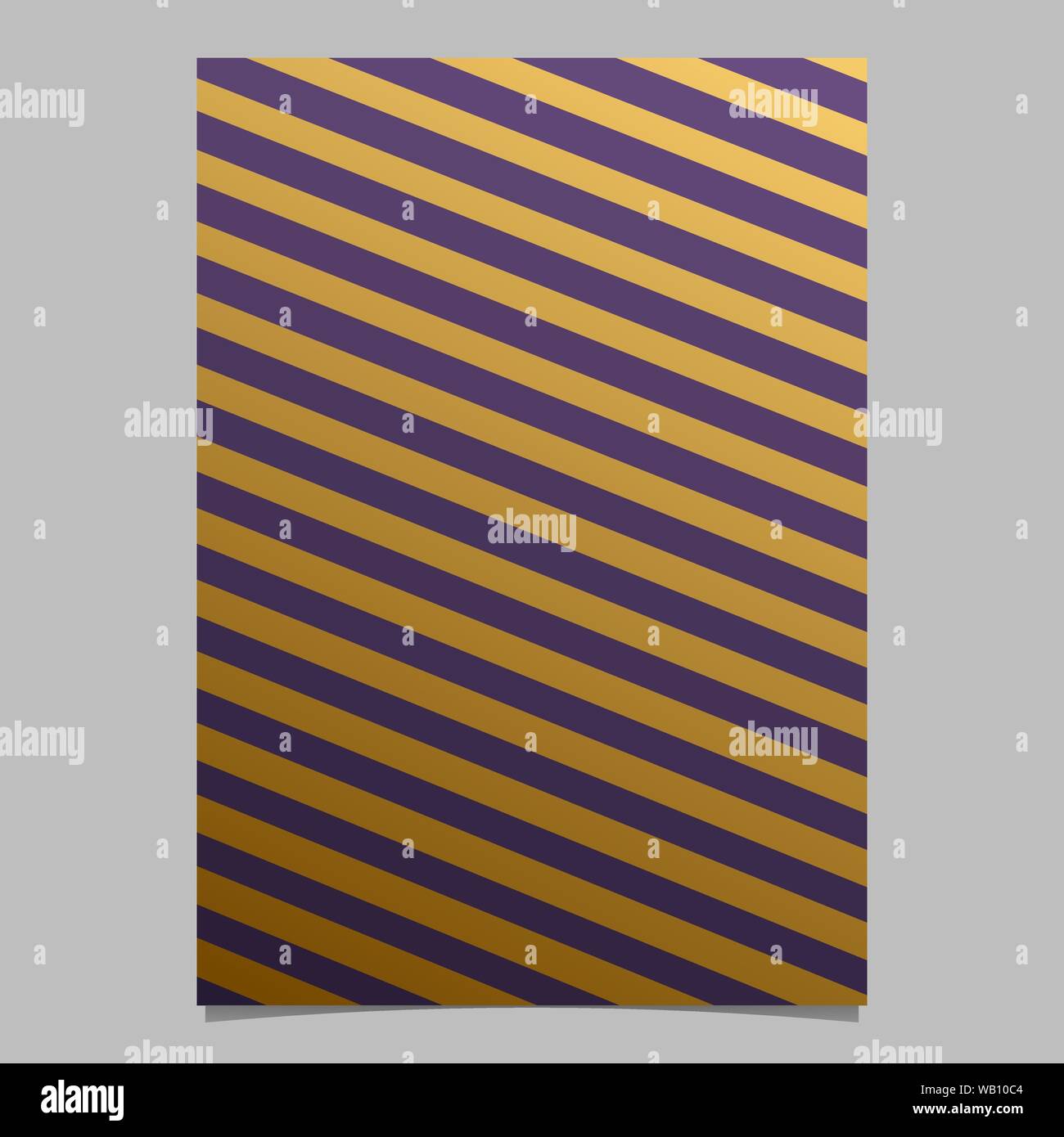 Gradient stripe flyer - abstract vector stationery background graphic ...