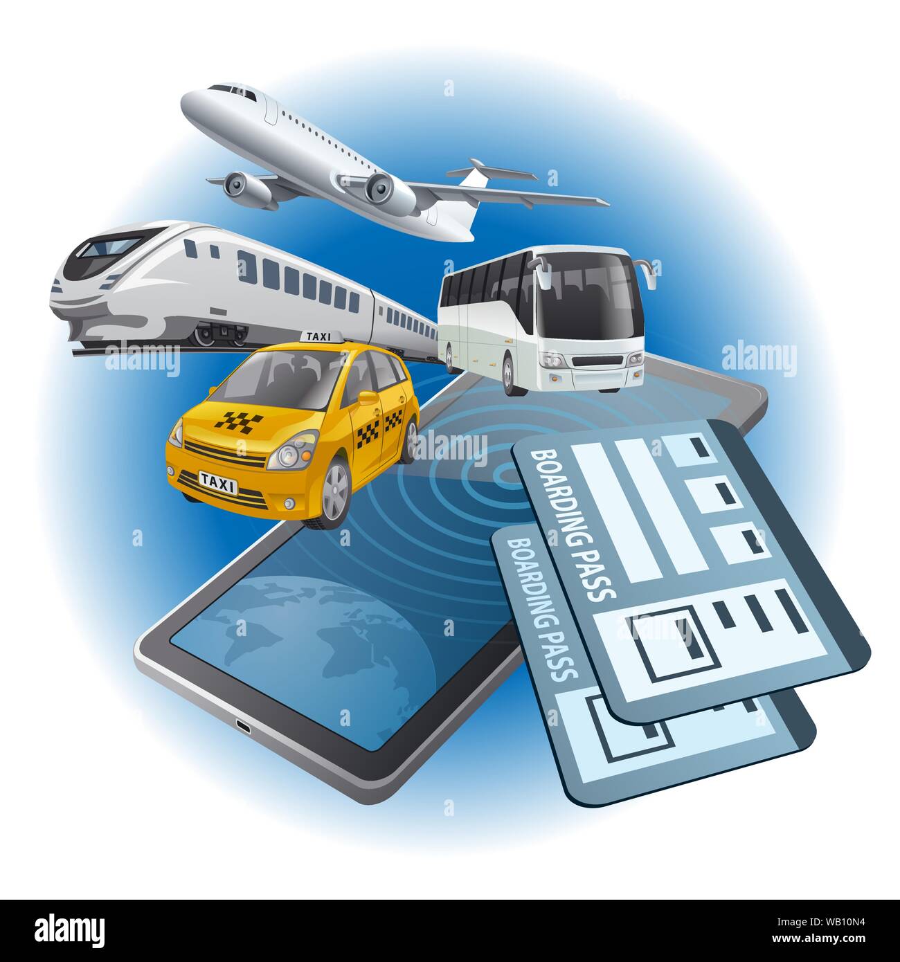 Online service Stock Vector Images - Alamy