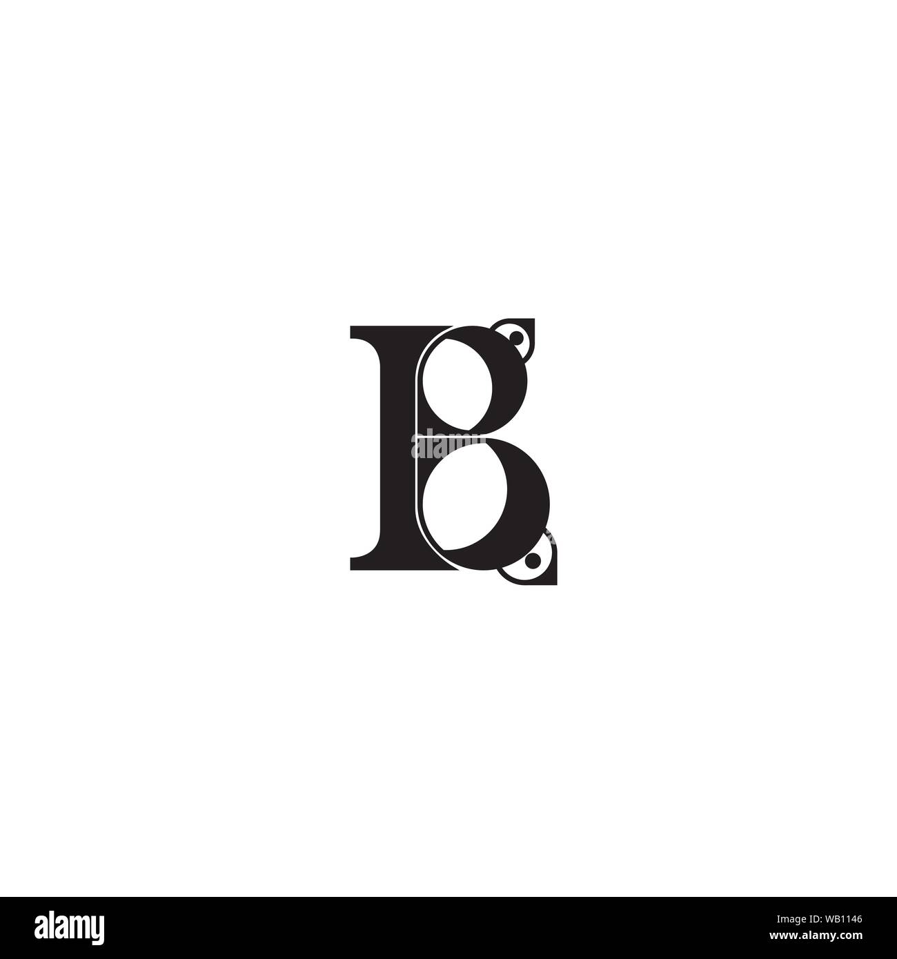 Lettering letter b hi-res stock photography and images - Alamy