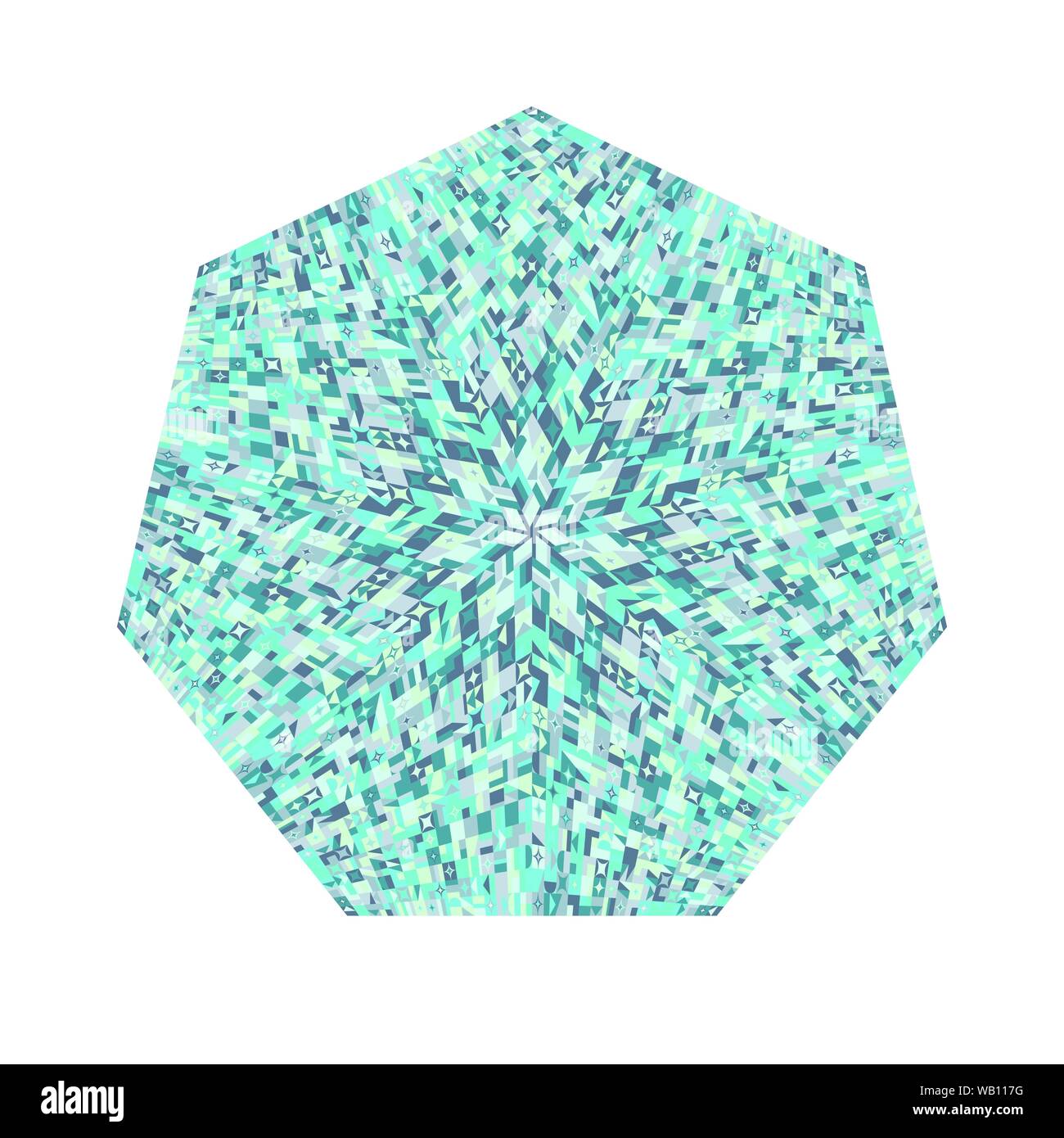 Heptagonal logo hi-res stock photography and images - Alamy