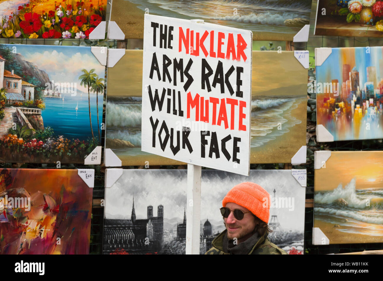 CND’s (Campaign For Nuclear Disarmament), Stop Trident national demo ...