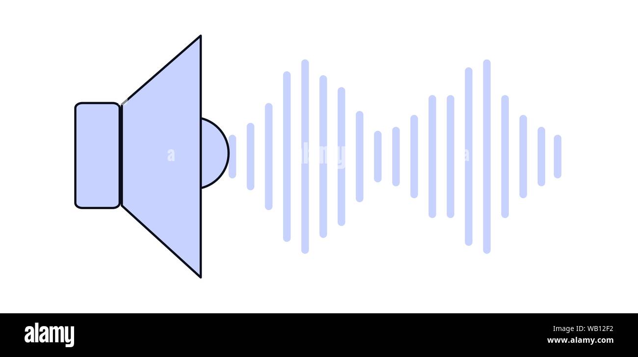 speaker volume music sound design vector illustration Stock Vector ...