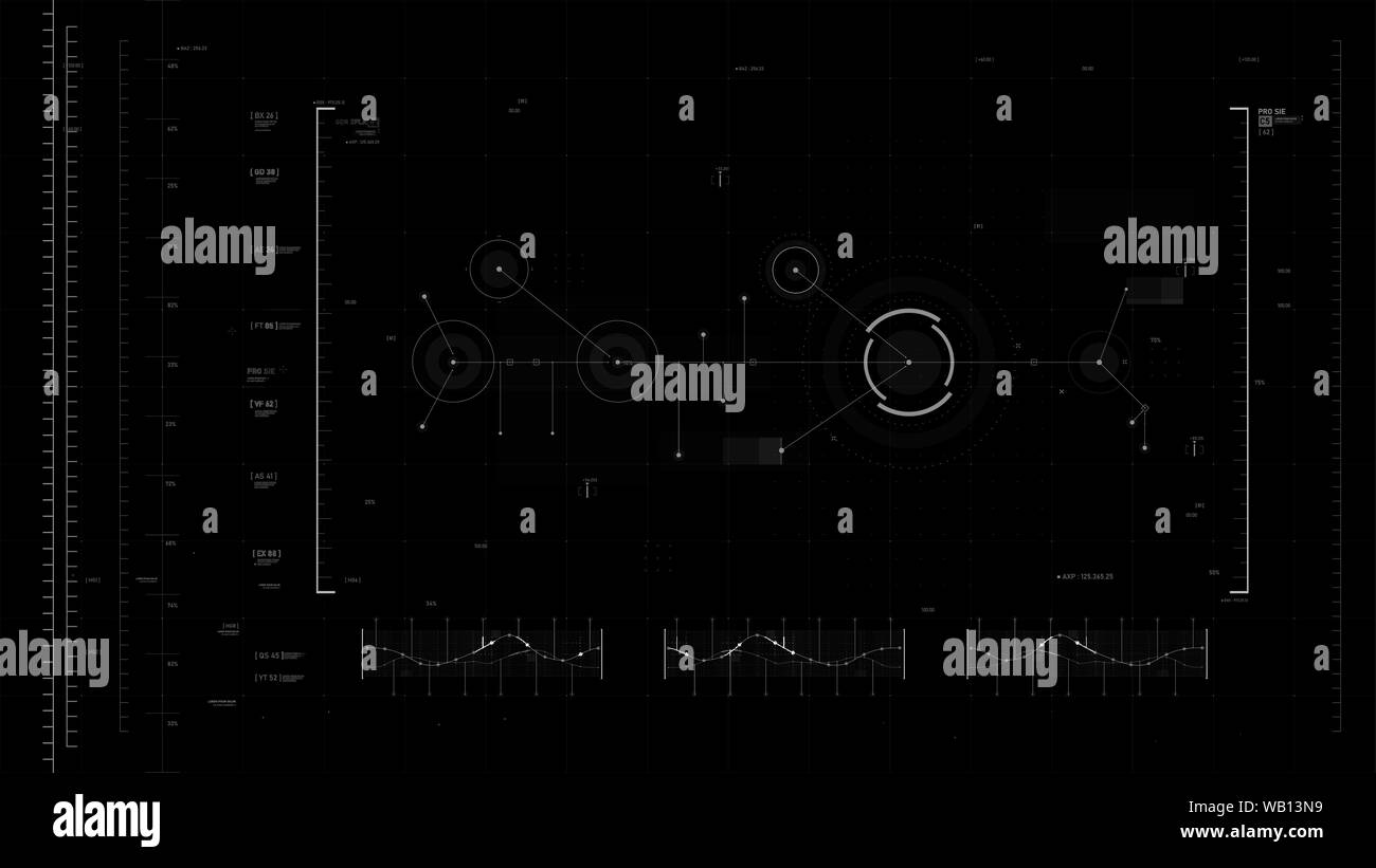 Futuristic user interface design element text box scale and bar for ...