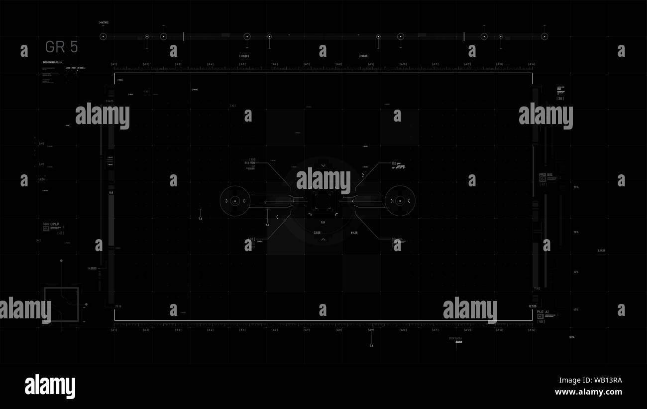 Futuristic user interface design element text box scale and bar for ...