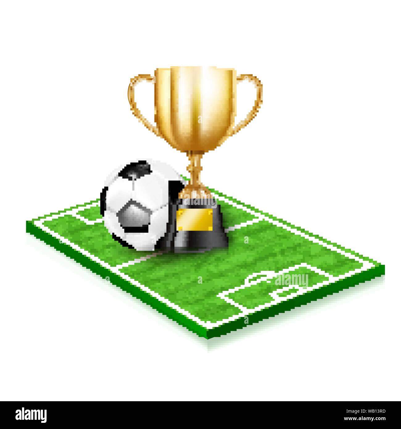 Soccer Trophy Clipart