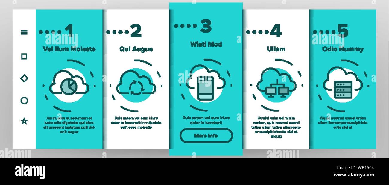 Cloud Service Onboarding Vector Stock Vector Image & Art - Alamy