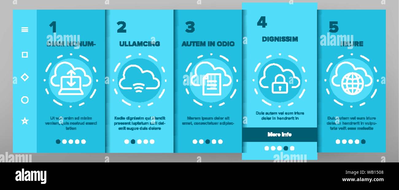 Cloud Service Onboarding Vector Stock Vector Image & Art - Alamy