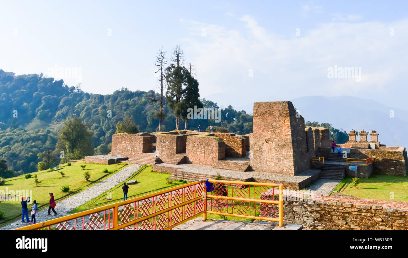 Rabdentse ruins, Kingdom of Sikkim, Pelling 1 May 2018 - Rabdentse ...