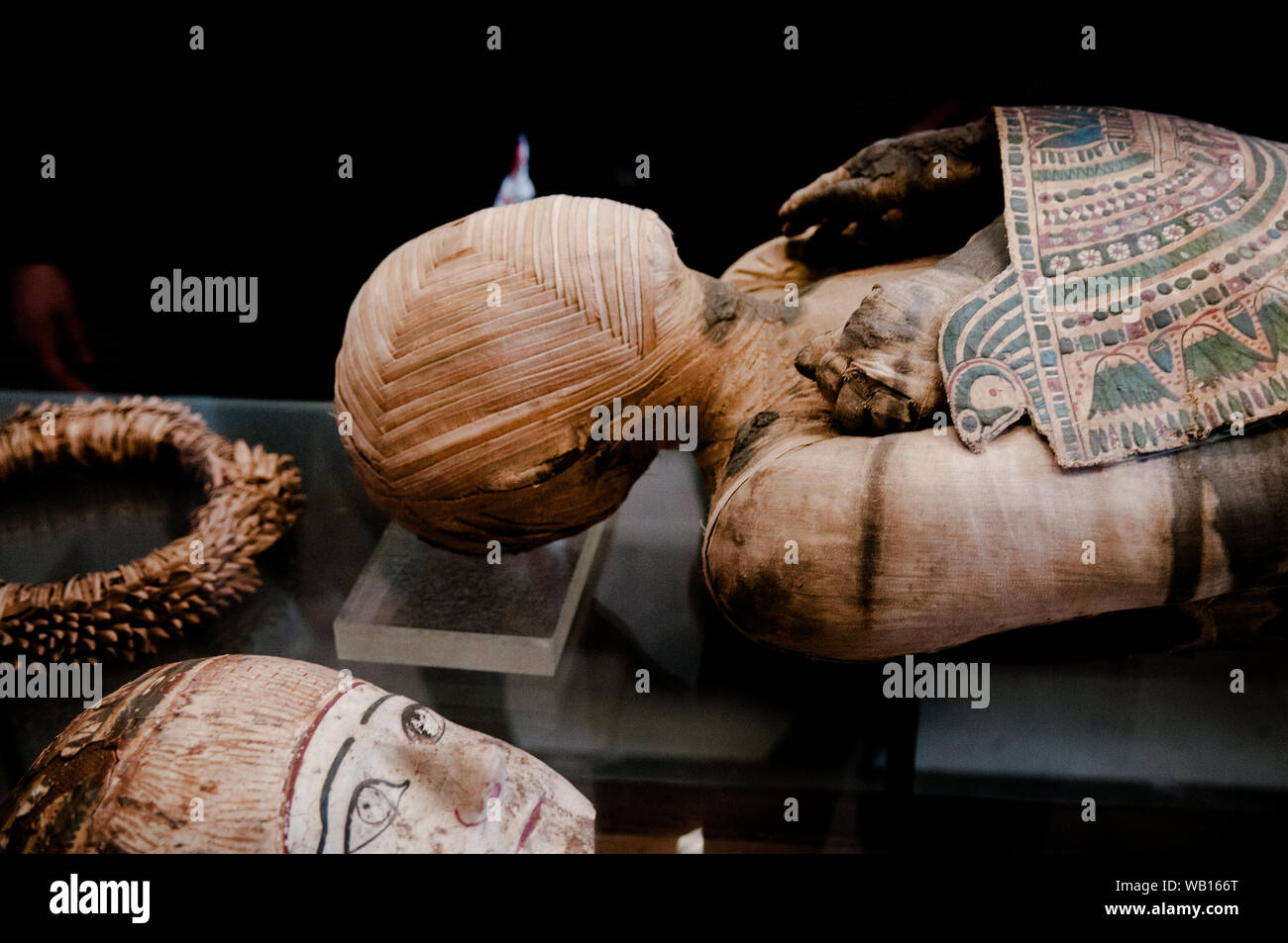 JUNE 8, 2011 PARIS, France : Pharaonic Egypt The mummy Embalming and ...