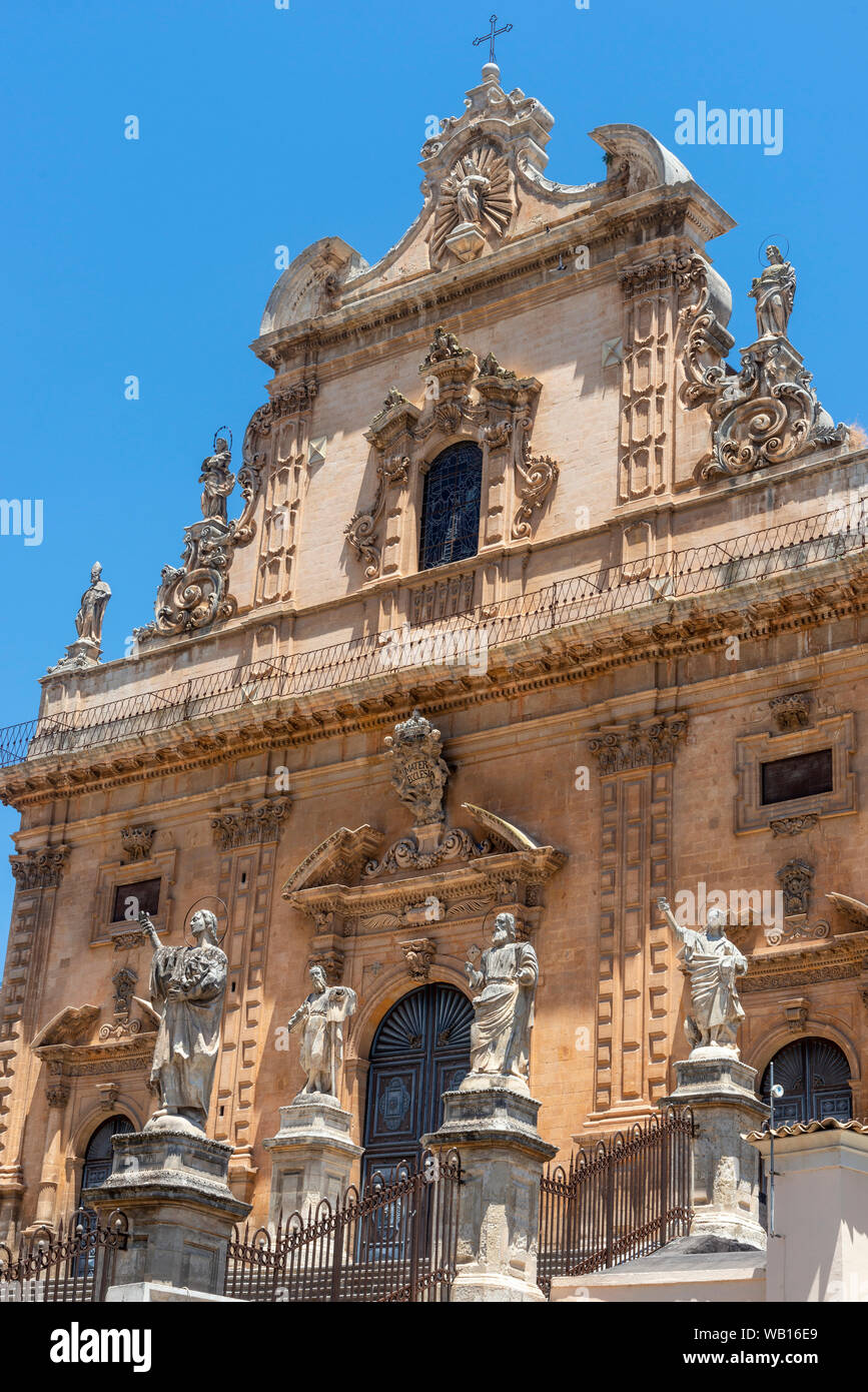 Sicily modica baroque church hi-res stock photography and images - Alamy