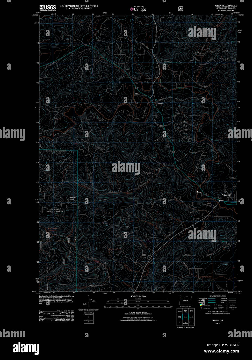 Map of wren hi-res stock photography and images - Alamy