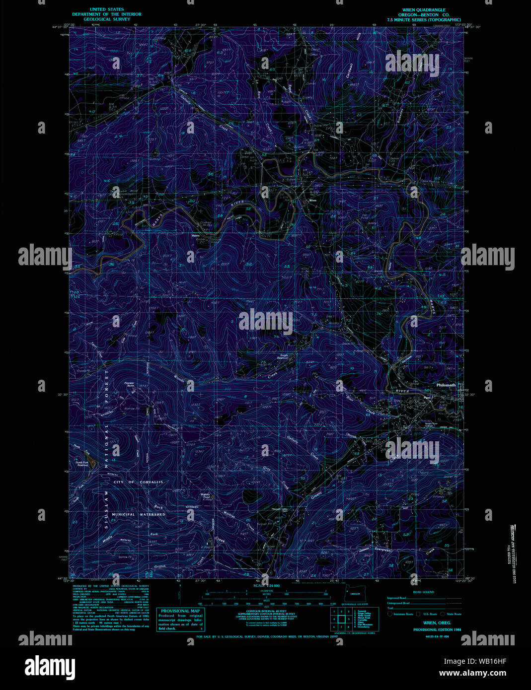Map of wren hi-res stock photography and images - Alamy