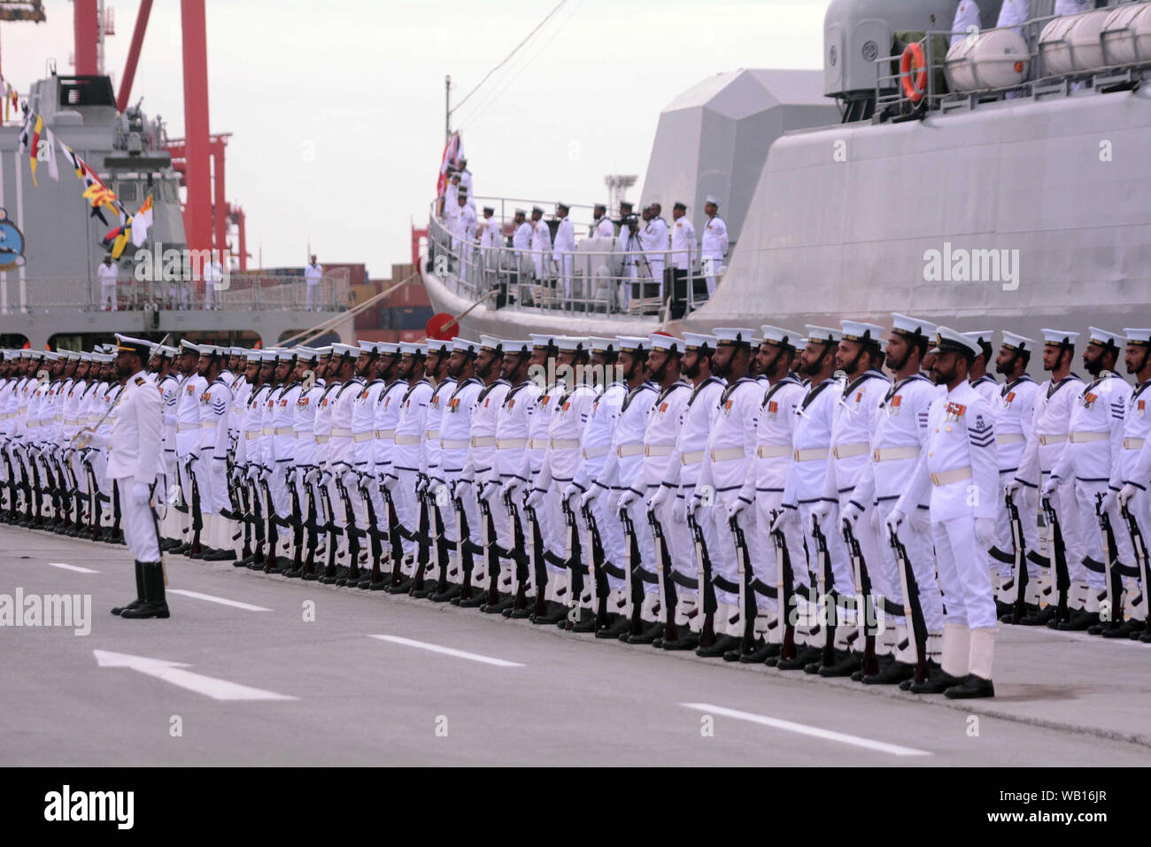 Colombo, Sri Lanka. 23rd Aug, 2019. Photo taken on Aug. 22, 2019 shows ...