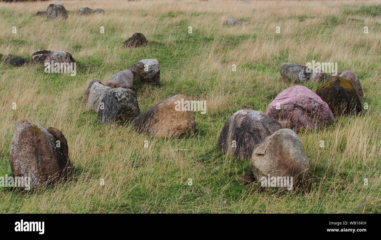 Viking remains denmark hi-res stock photography and images - Alamy