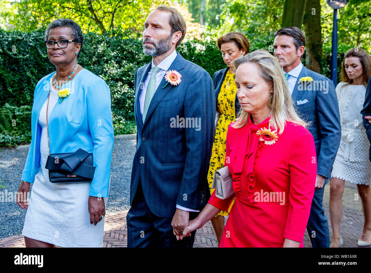 The Hague, The Netherlands. 22nd Aug, 2019. Dutch Royal family attend ...