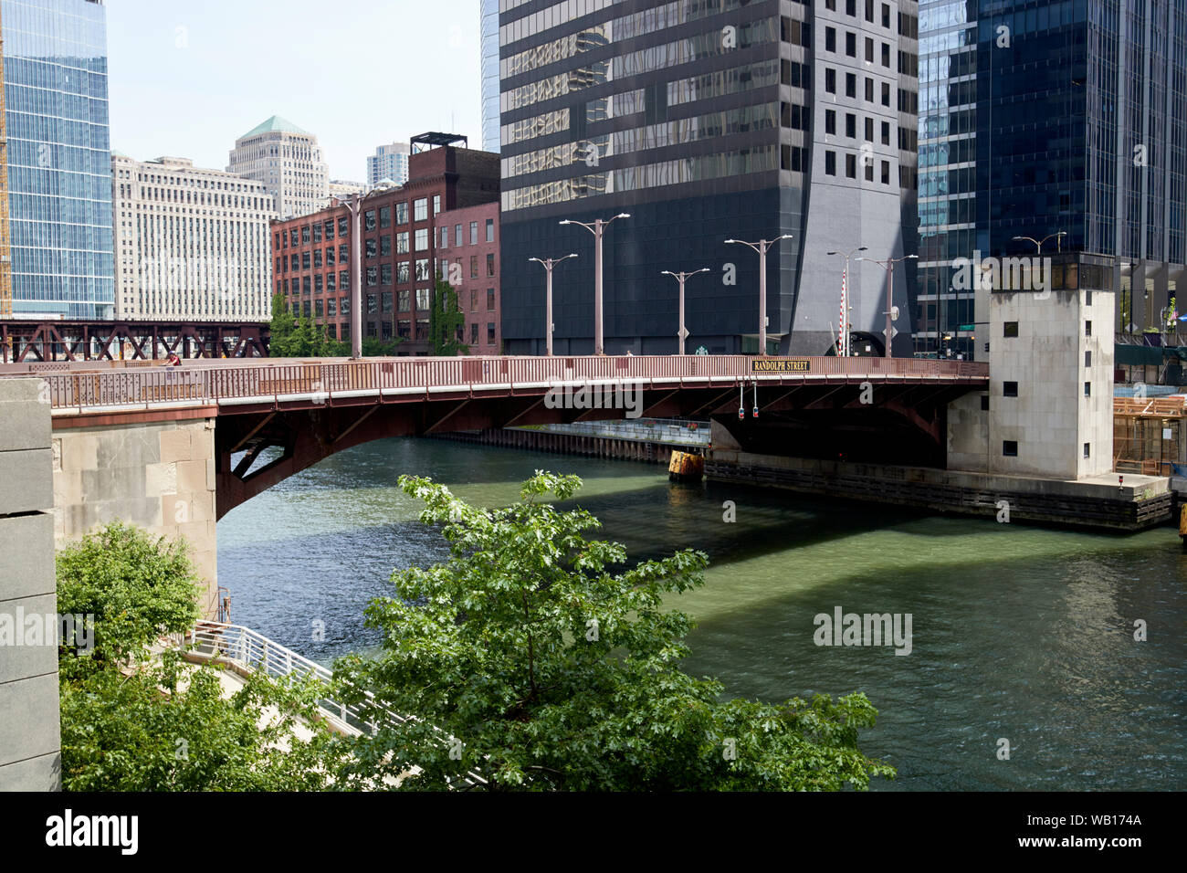 Randolph street bridge hi-res stock photography and images - Alamy