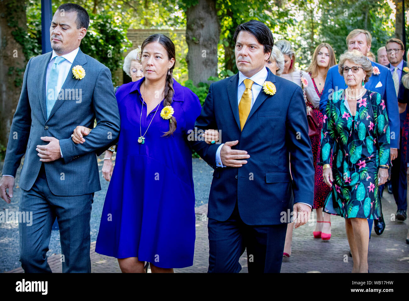 The Hague, The Netherlands. 22nd Aug, 2019. Dutch Royal family attend ...