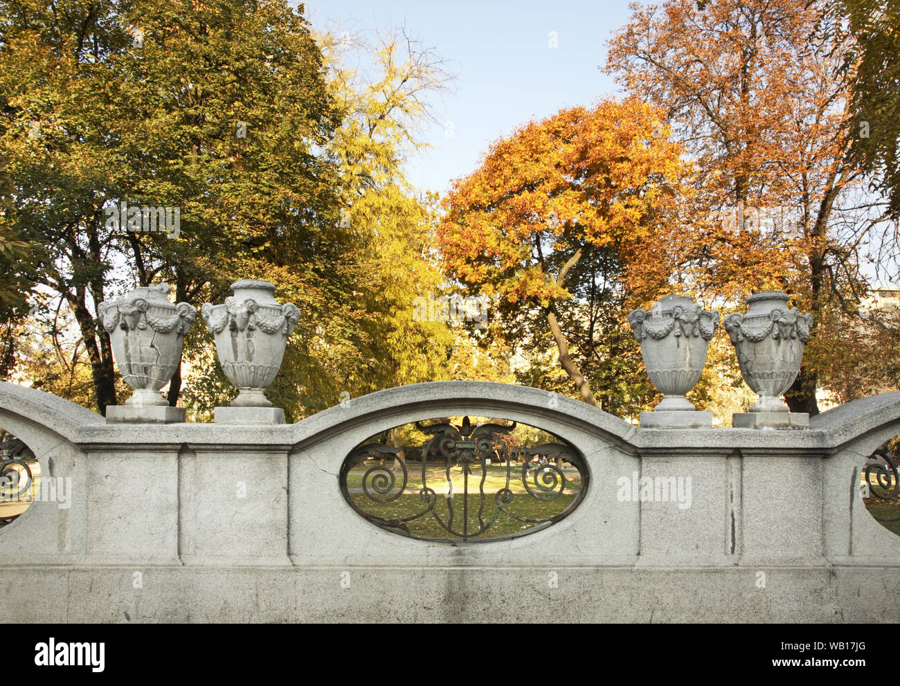Student park in Belgrade. Serbia Stock Photo - Alamy