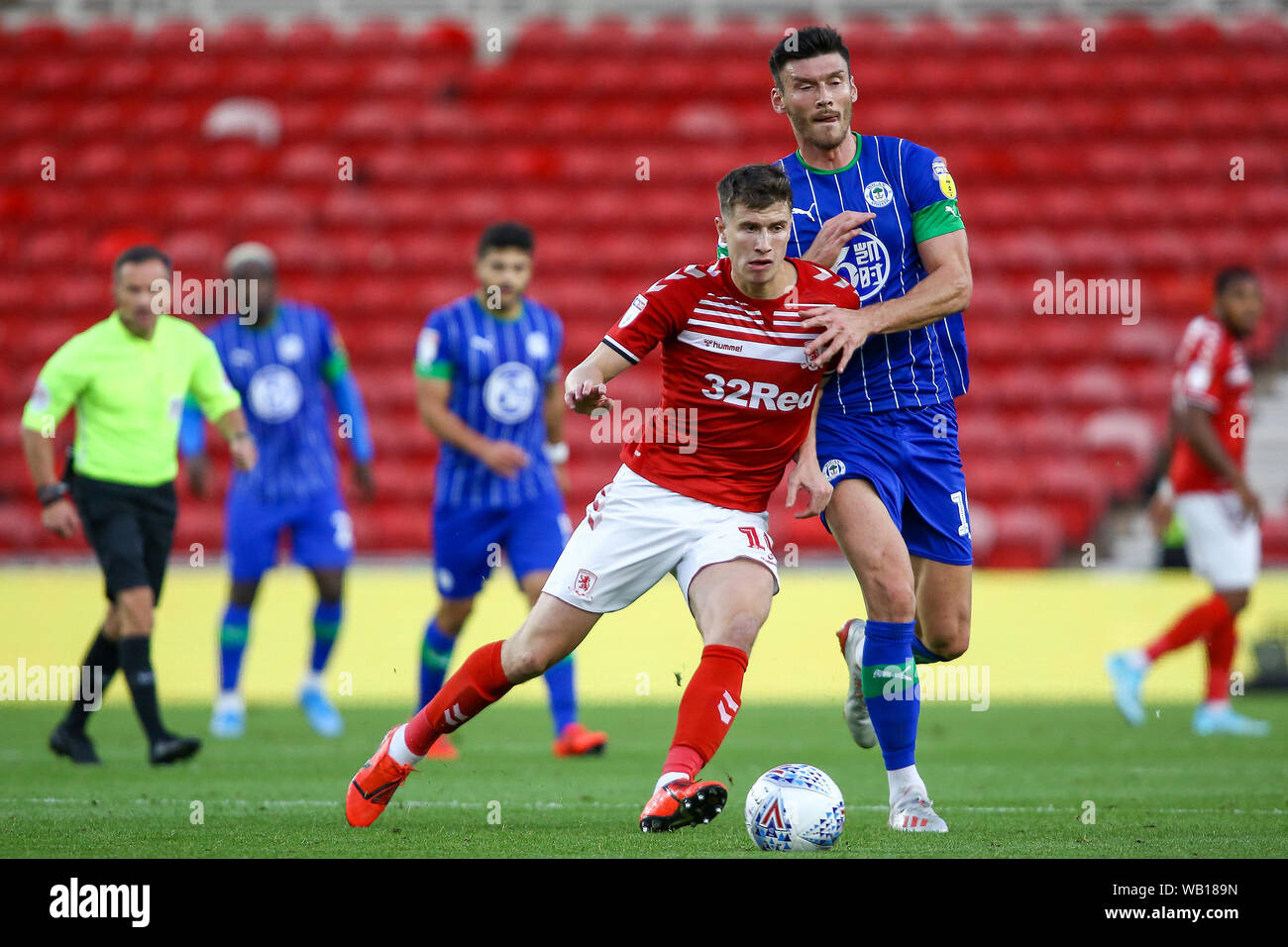 Kieffer moore of wigan athletic hi-res stock photography and images - Alamy