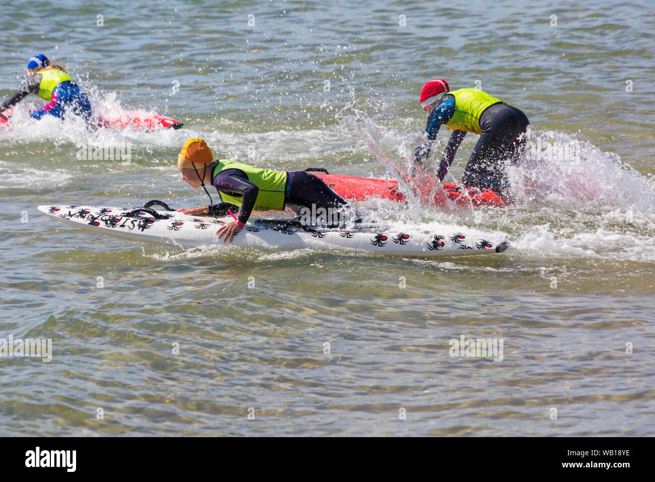 Rescue board paddle board surf board paddleboard surfboard hi-res stock ...