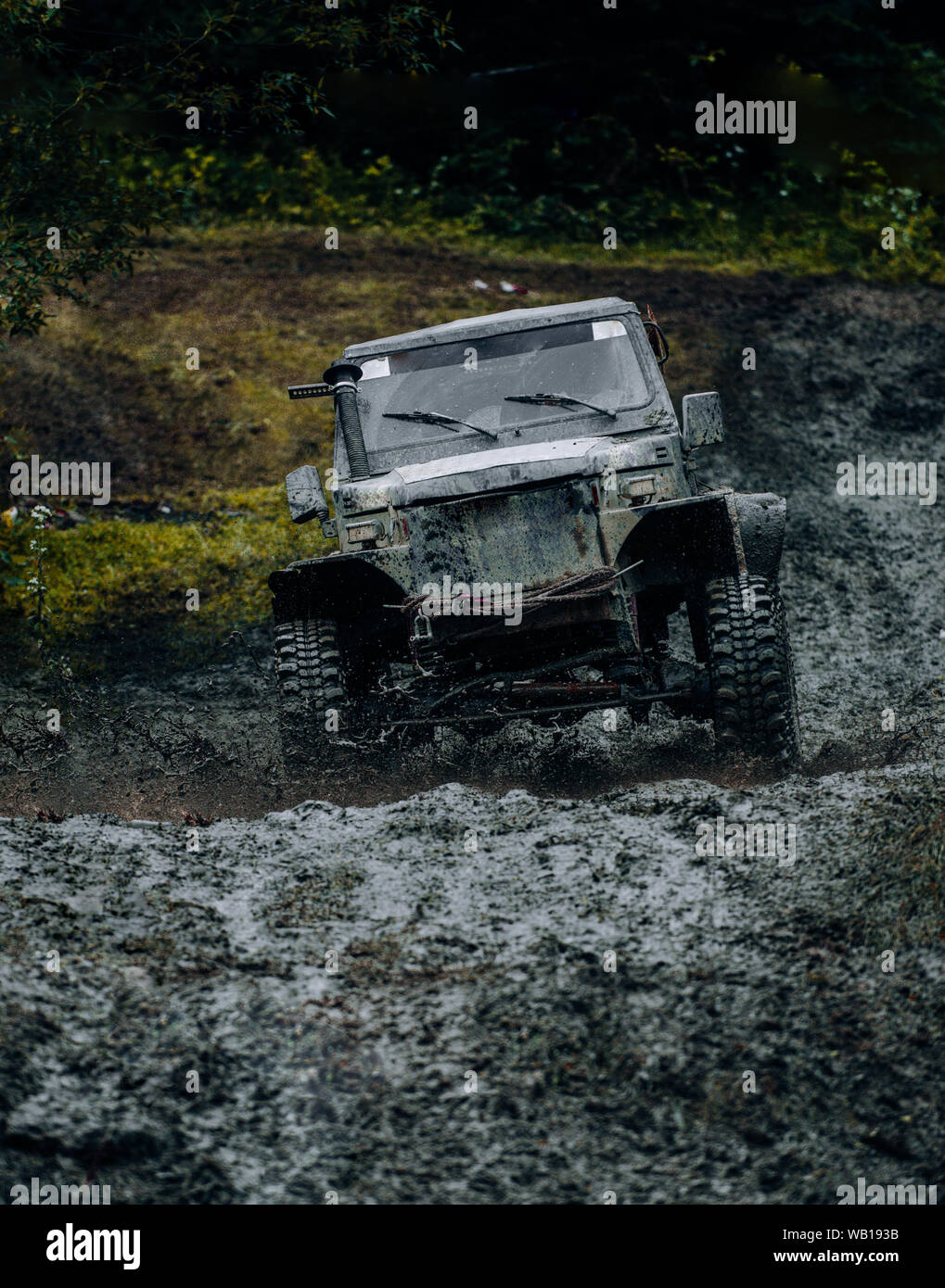 Driving experience challenge dirty hi-res stock photography and images ...