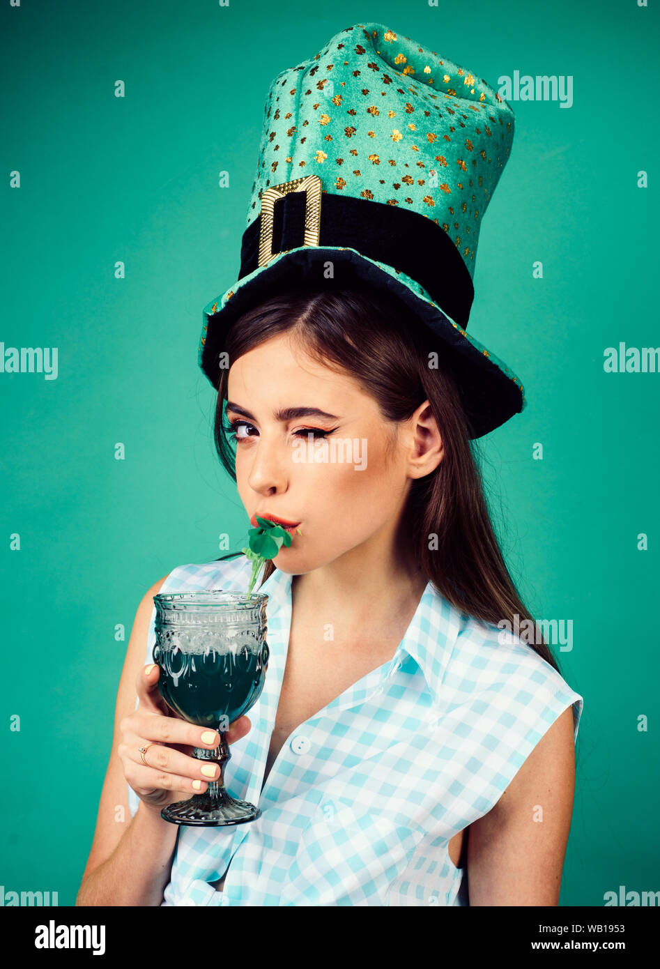 pretty girl in vintage style. pinup girl with fashion hair. retro woman ...