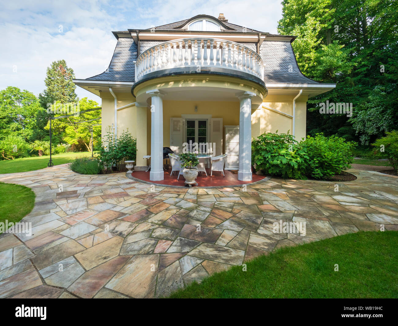 Germany, art nouveau villa, 1929 Stock Photo - Alamy