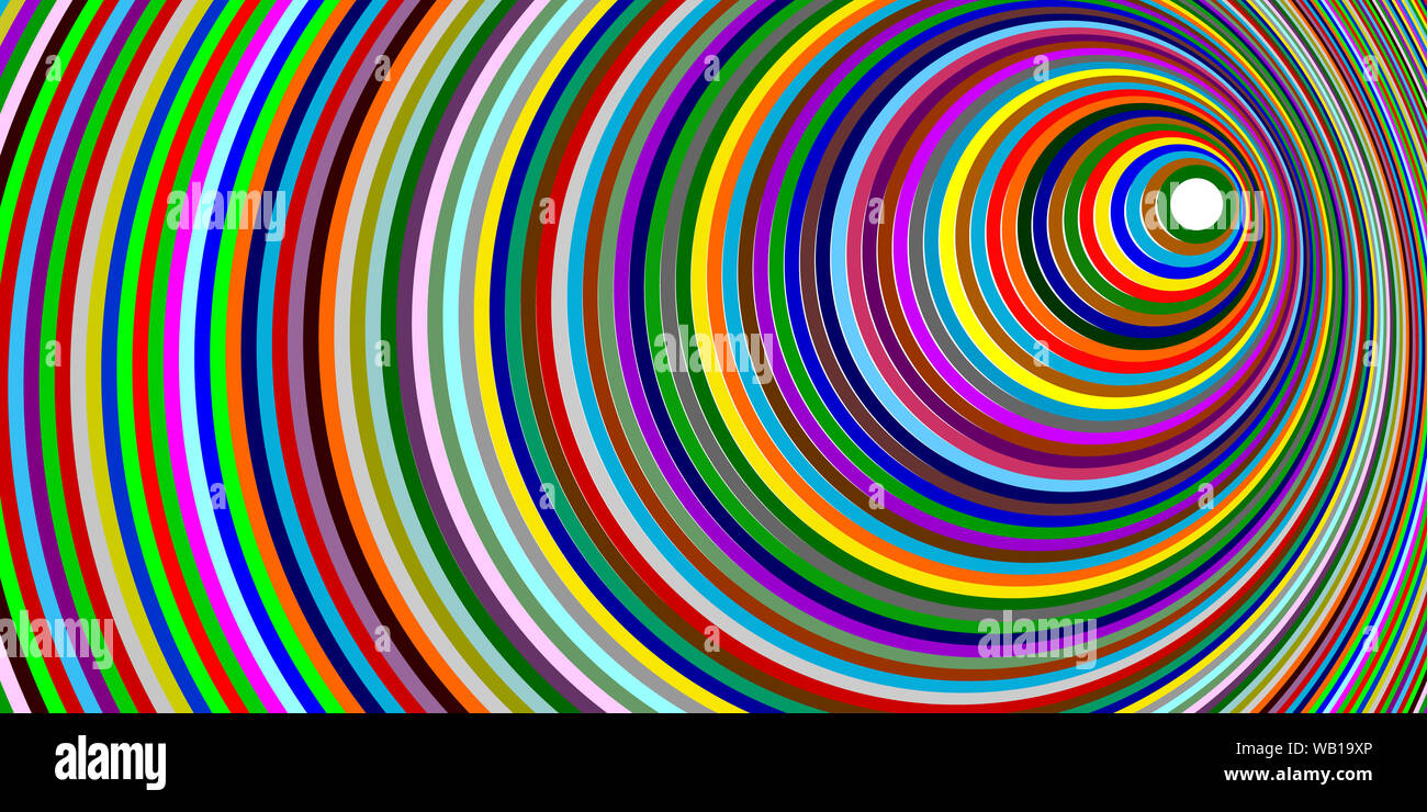 Multi-colored rings, colored background for posters, postcards Stock ...