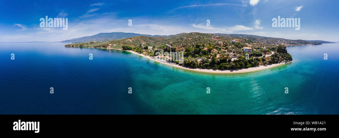 Greece afissos beach hi-res stock photography and images - Alamy