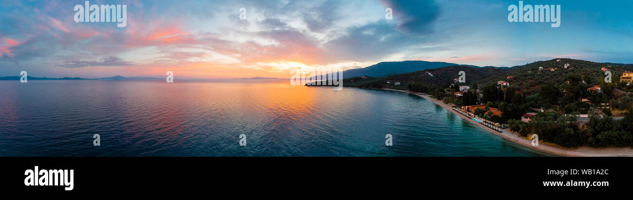 Greece afissos beach hi-res stock photography and images - Alamy