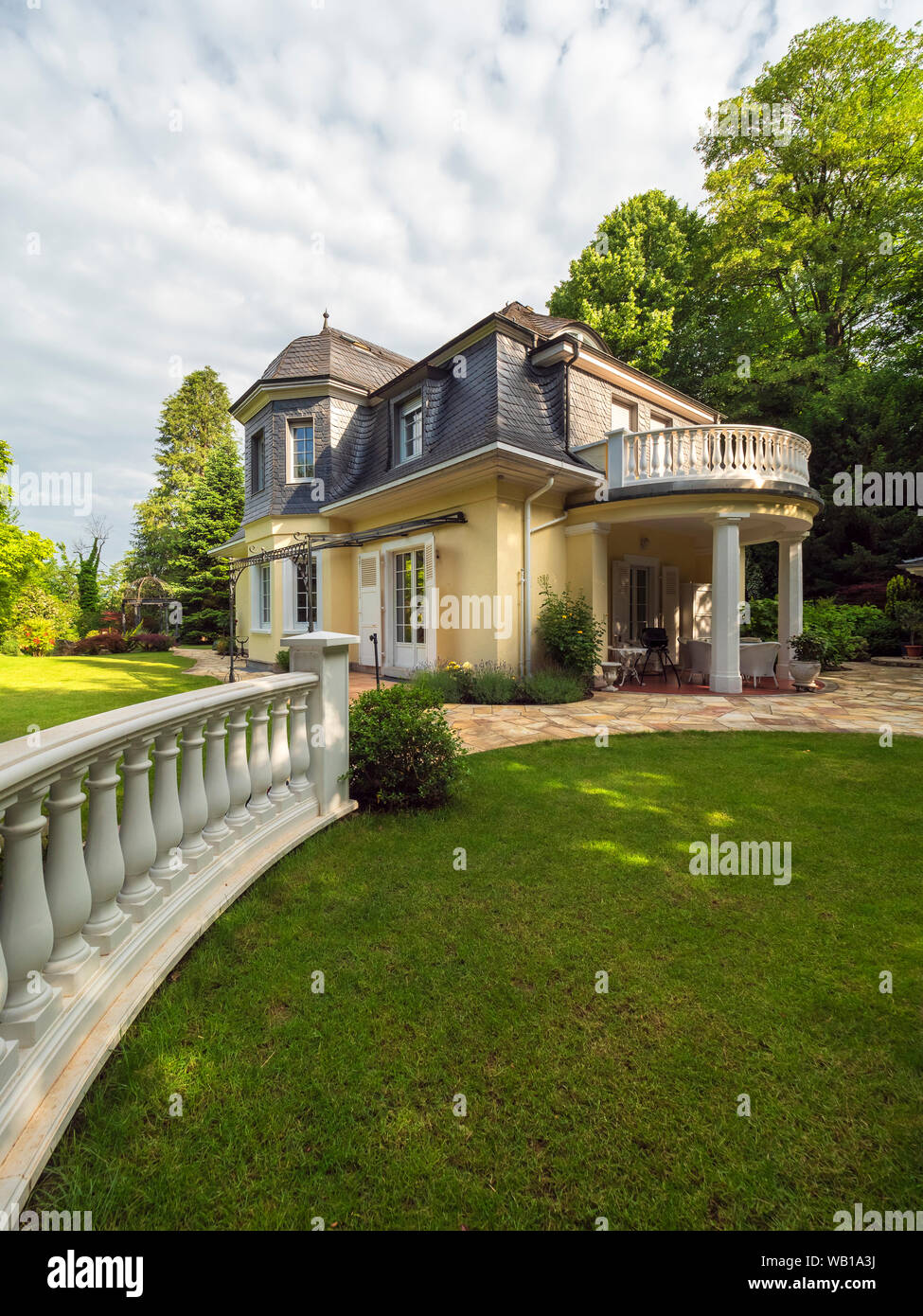 Germany, art nouveau villa, 1929 Stock Photo - Alamy